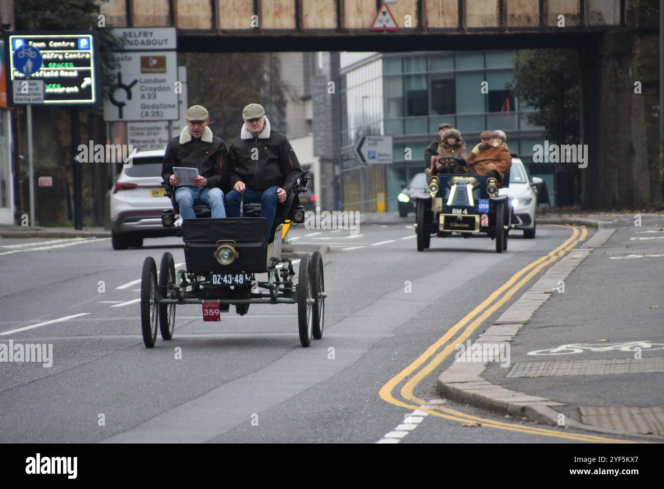 2024 London to Brighton Veteran Car Rally Stock Photo - Alamy