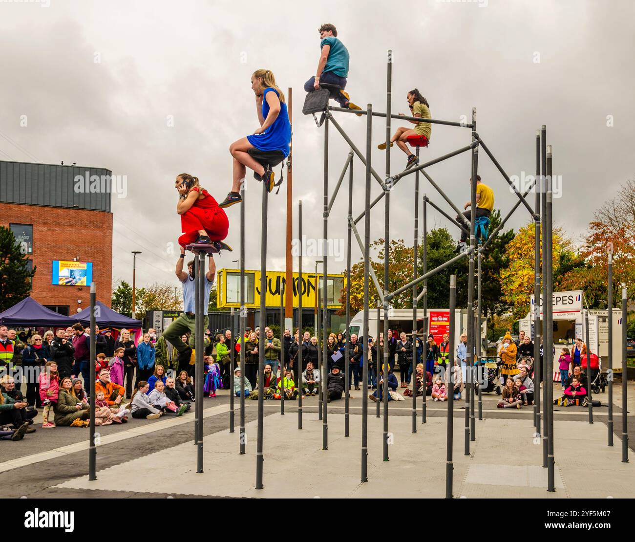 Belfast County Down Northern Ireland October 26 2024 - Acrobatic ...