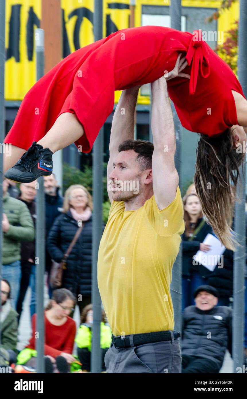 Belfast County Down Northern Ireland October 26 2024 - Acrobatic ...