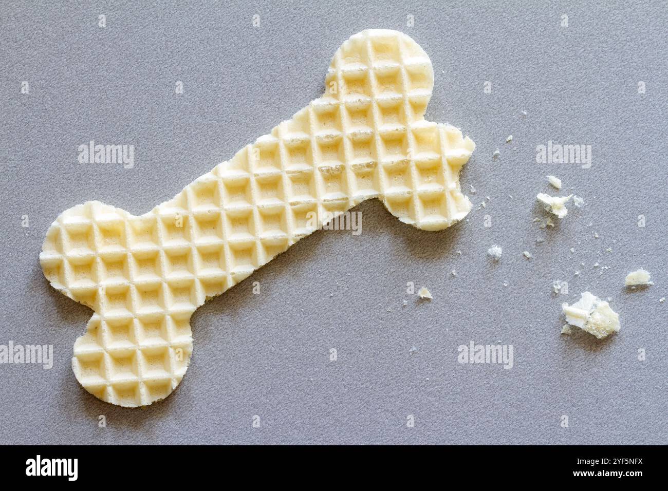 Bone-shaped waffle, fragile, brittle bones, osteoporosis, creative ...