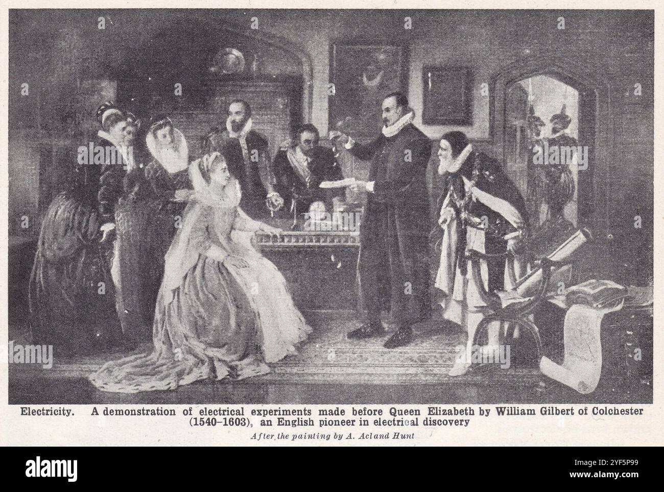 William gilbert electricity hi-res stock photography and images - Alamy