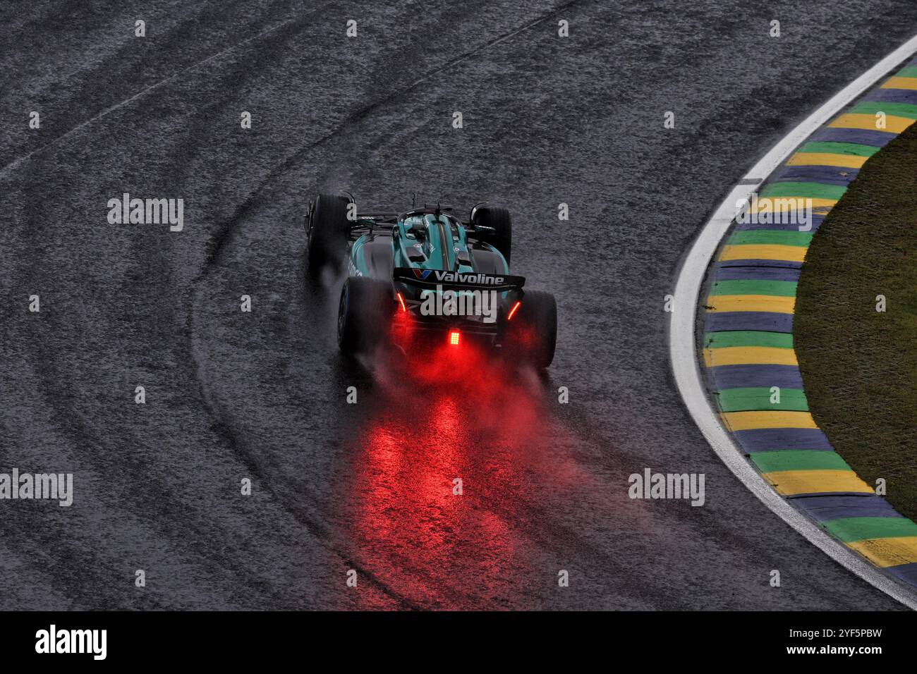 Sao Paulo, Brazil. 03rd Nov, 2024. Lance Stroll (CDN) Aston Martin F1 ...