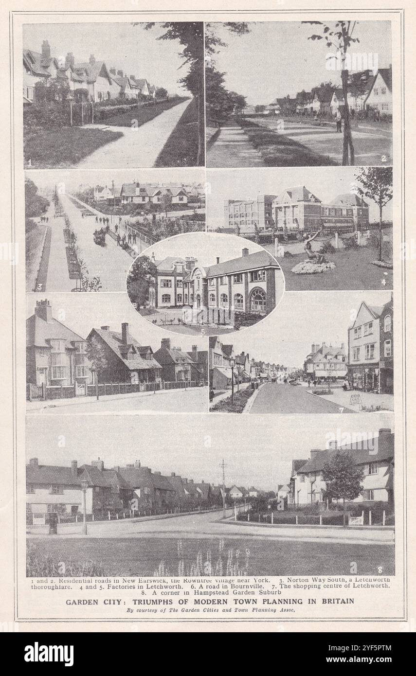 Vintage photos of Garden City - Triumphs of modern town planning in ...