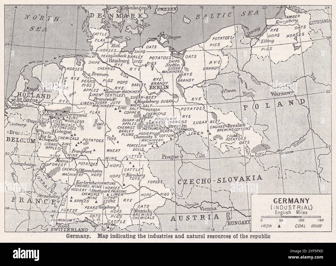 1930s germany map hi-res stock photography and images - Alamy