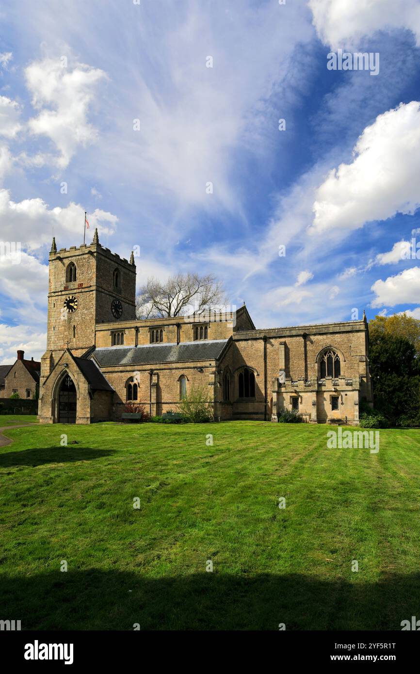 St Peter and St Pauls church, Church Warsop village, Nottinghamshire ...