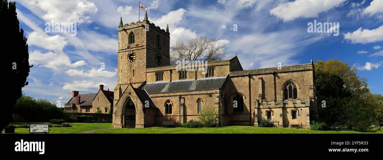 St Peter and St Pauls church, Church Warsop village, Nottinghamshire ...