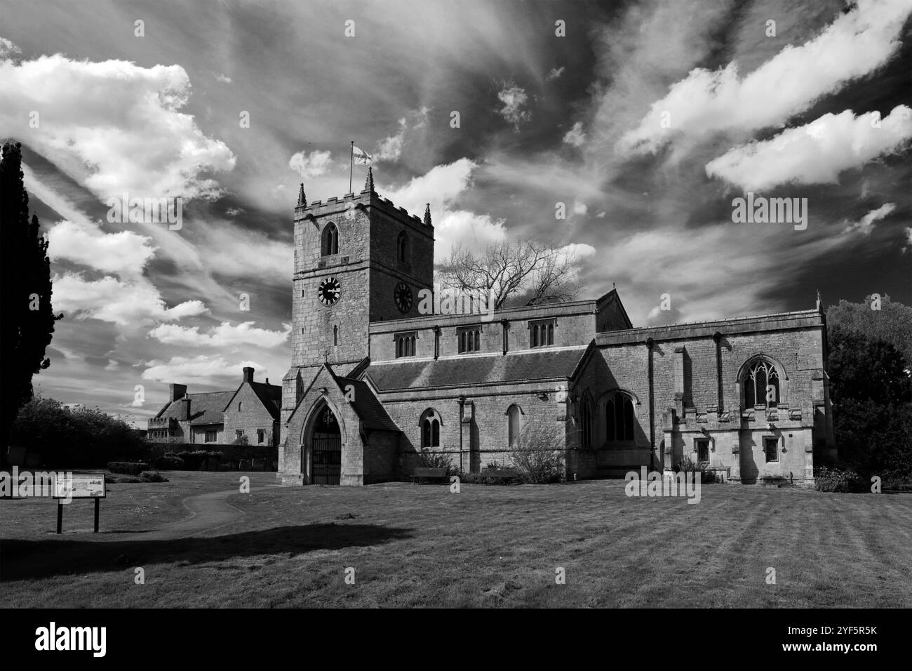 St Peter and St Pauls church, Church Warsop village, Nottinghamshire ...