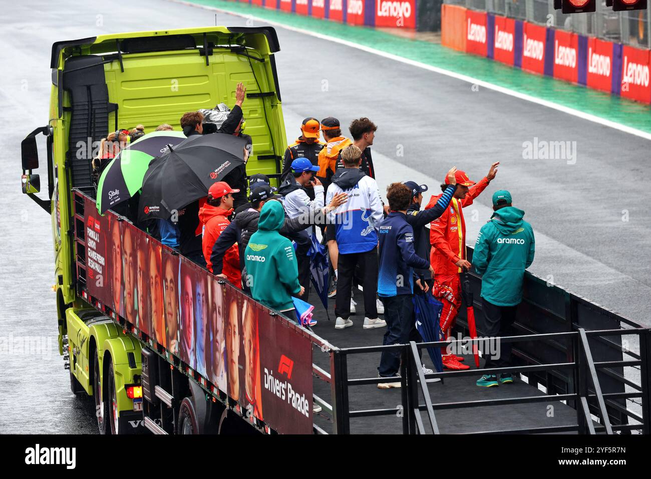 Sao Paulo, Brazil. 03rd Nov, 2024. Drivers' Parade. Formula 1 World ...