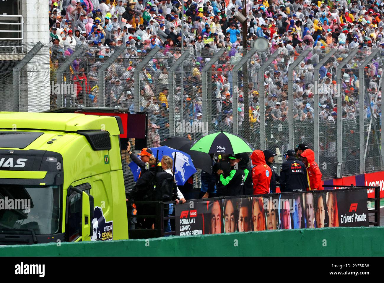 Sao Paulo, Brazil. 03rd Nov, 2024. Drivers' Parade. Formula 1 World ...