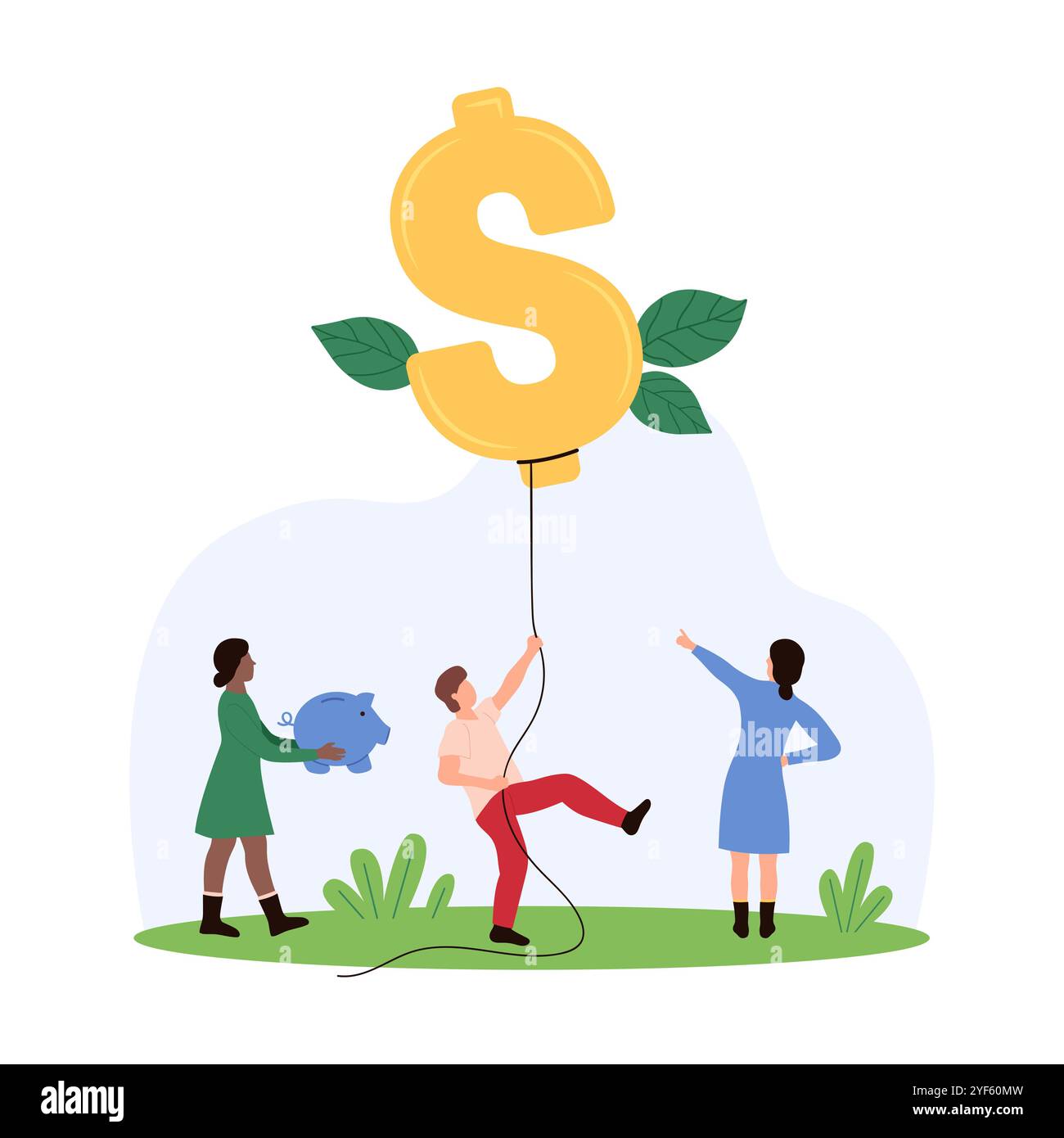 Inflation problem, financial crisis, money savings and investments loss ...