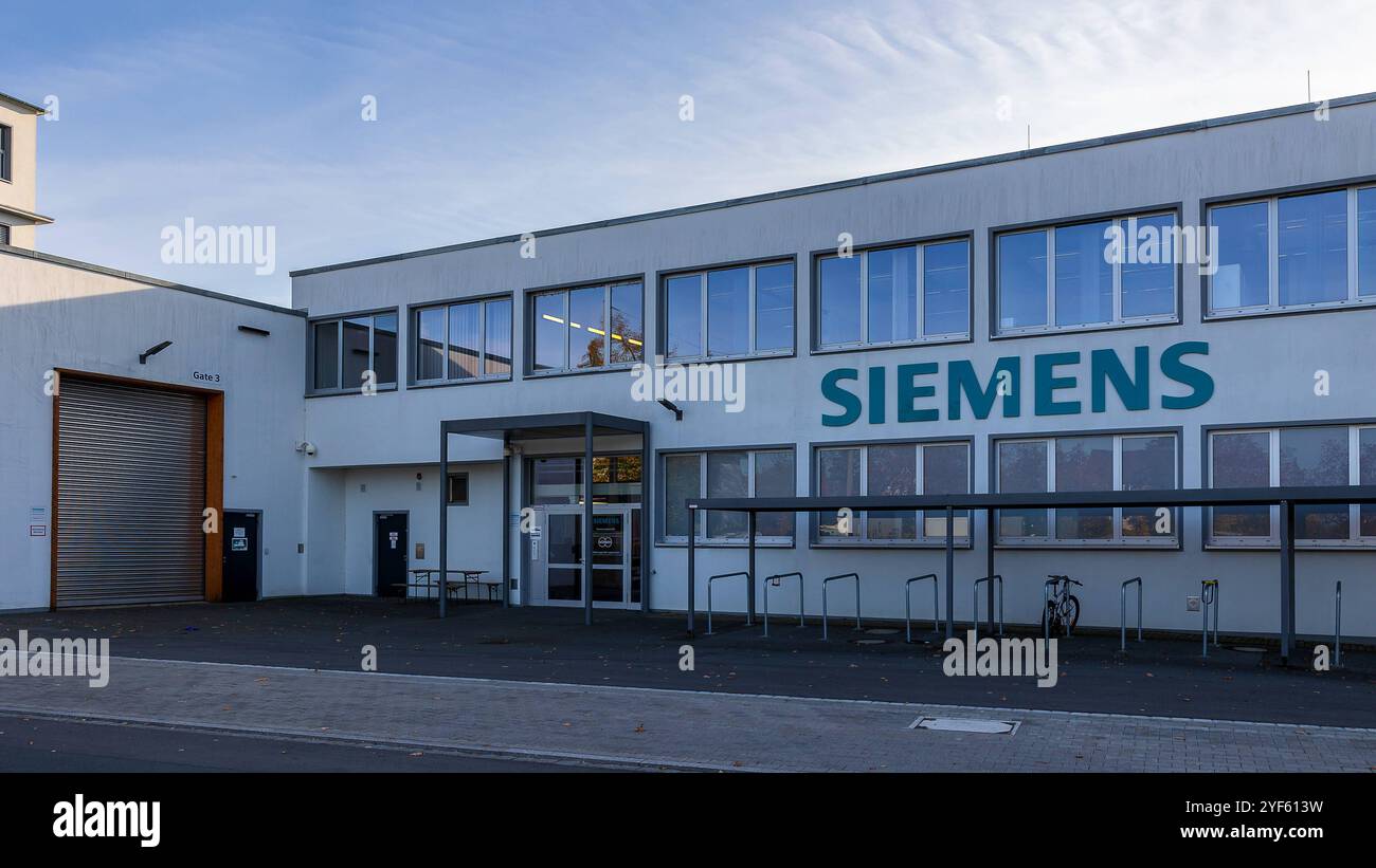 Siemens Logistics GmbH, Nürnberg, 03.11.2024 Das Bild zeigt den Hauptstandort der Siemens ...