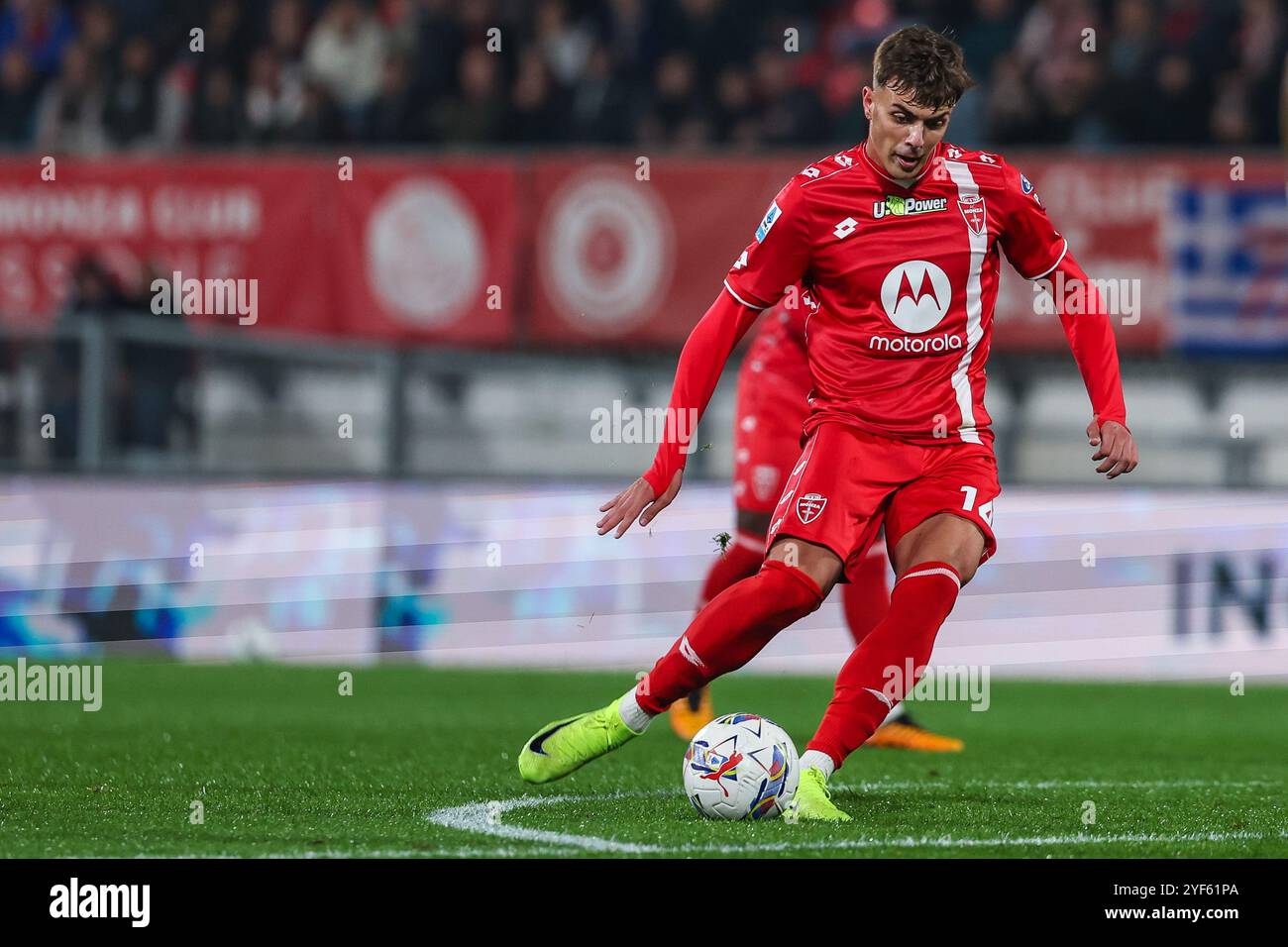 Daniel Maldini of AC Monza seen in action during Serie A 2024/25 ...