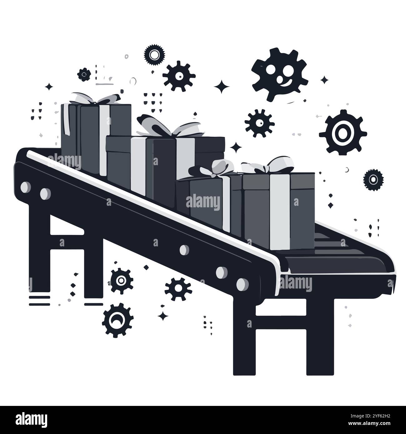 Steel conveyor Cut Out Stock Images & Pictures - Alamy