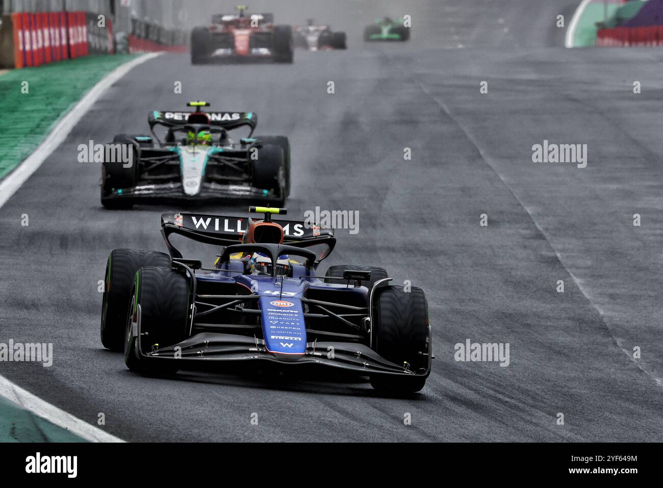 Sao Paulo, Brazil. 03rd Nov, 2024. Franco Colapinto (ARG) Williams Racing FW46. 03.11.2024 ...