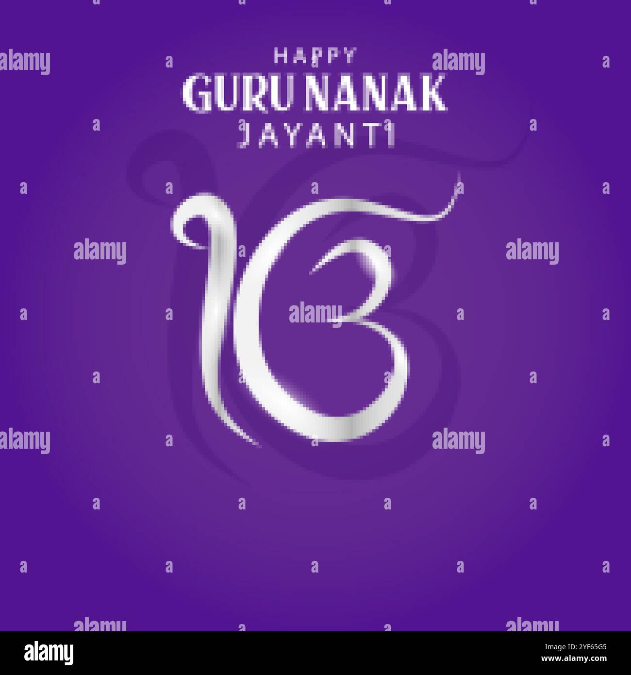 illustration of Happy Gurpurab, Guru Nanak Jayanti festival of Sikh ...