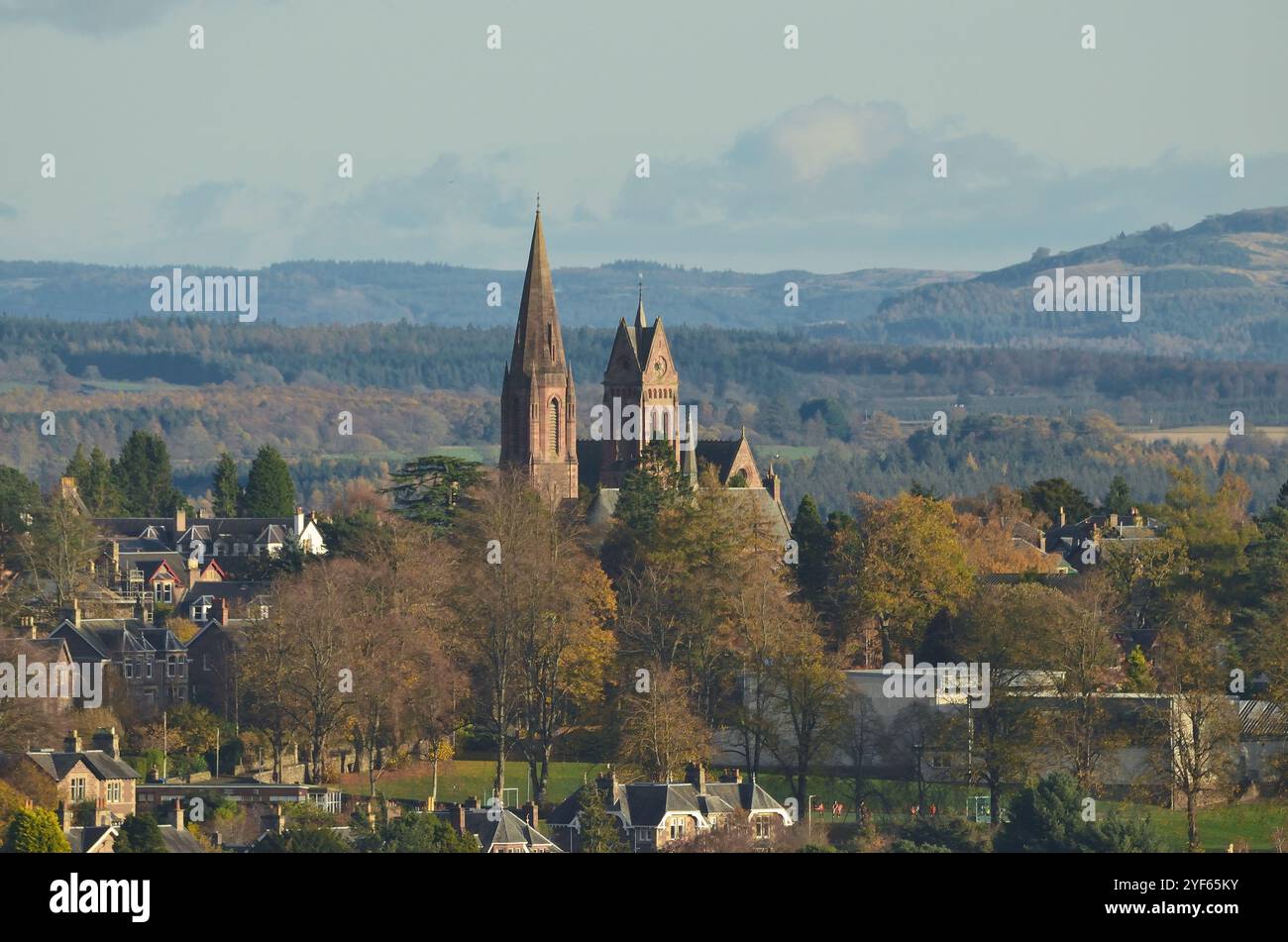 Crieff church tower hi-res stock photography and images - Alamy