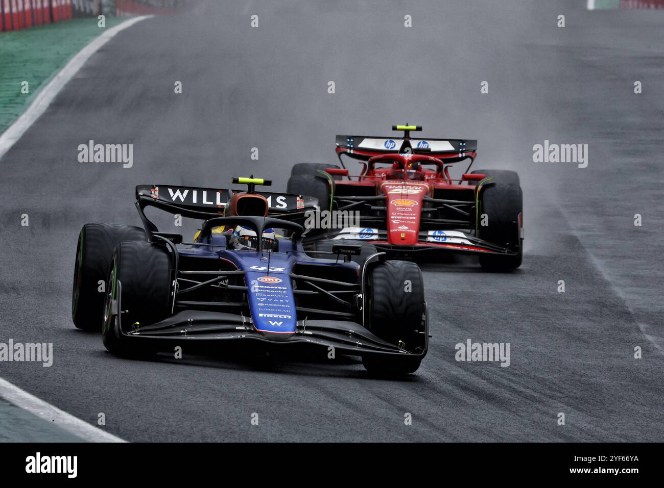 Sao Paulo, Brazil. 03rd Nov, 2024. Franco Colapinto (ARG) Williams Racing FW46. 03.11.2024 ...