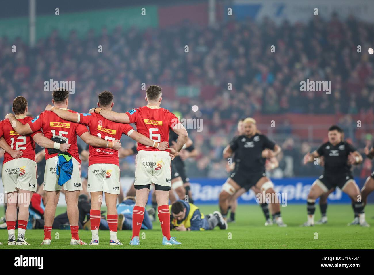 November 2nd, 2024, Thomond Park, Limerick, Ireland - Action from ...