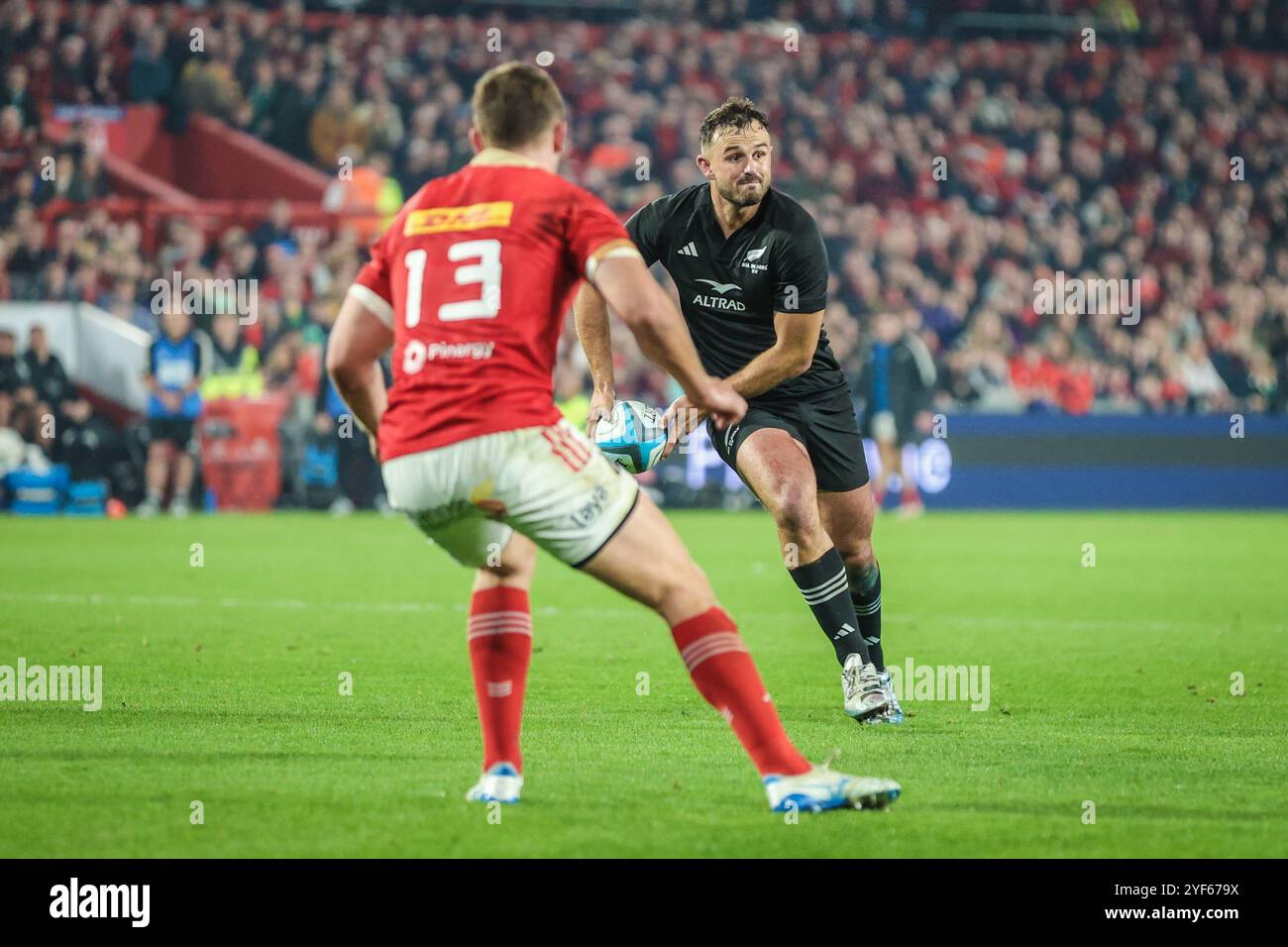 November 2nd, 2024, Thomond Park, Limerick, Ireland - Action from ...