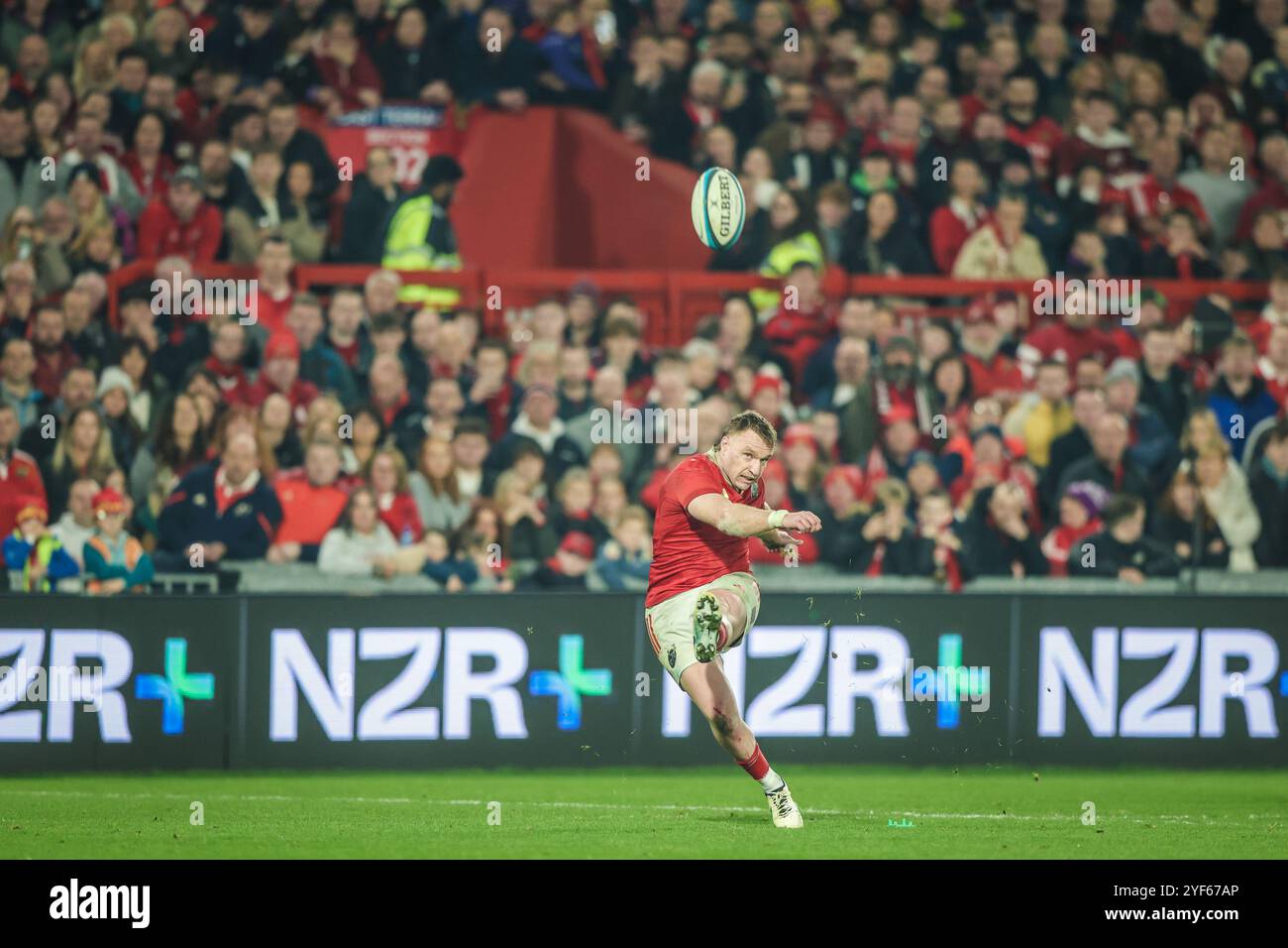 November 2nd, 2024, Thomond Park, Limerick, Ireland - Action from ...