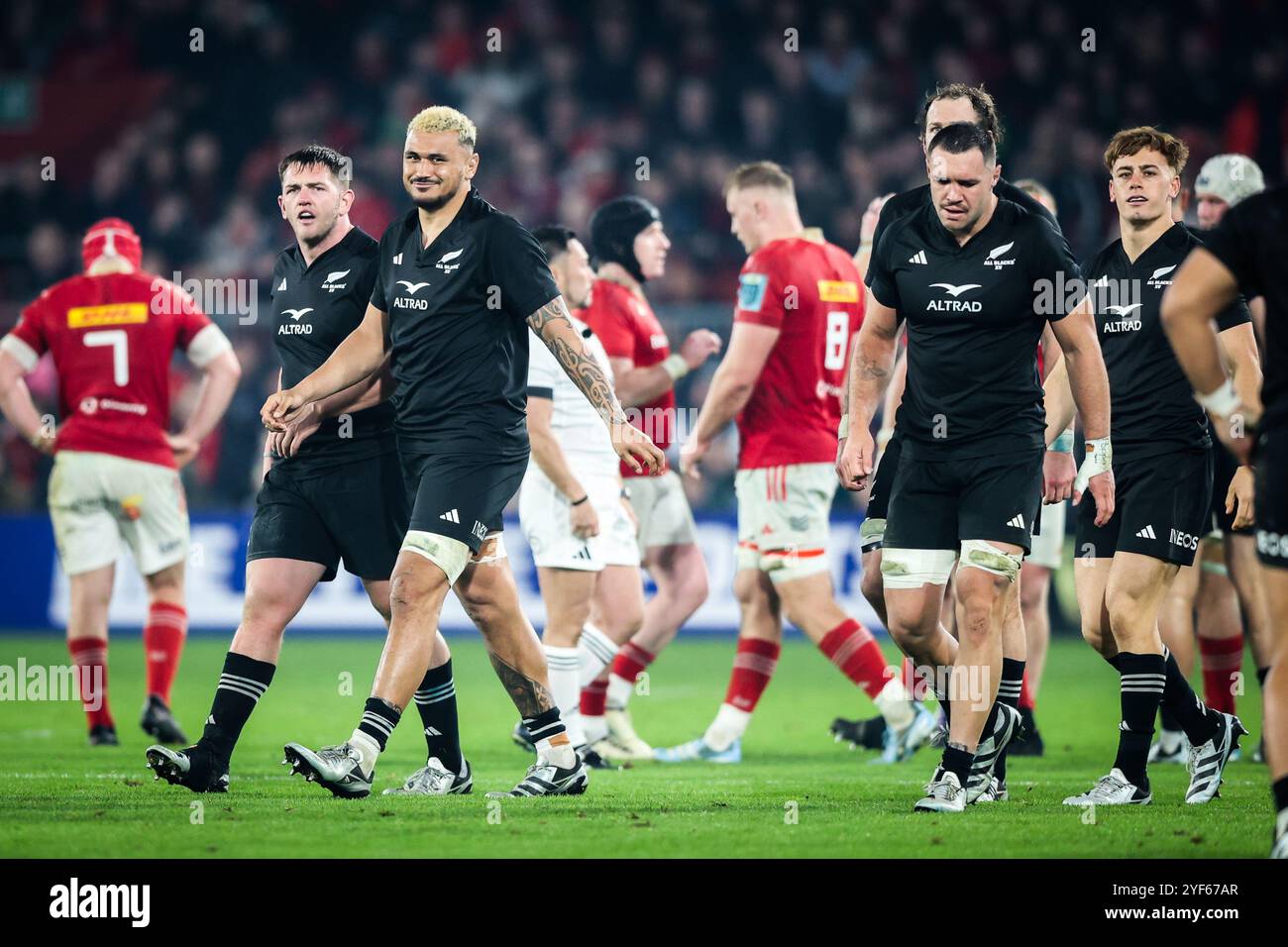 November 2nd, 2024, Thomond Park, Limerick, Ireland - Action from ...