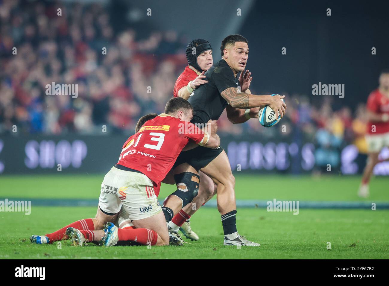 November 2nd, 2024, Thomond Park, Limerick, Ireland - Action from ...