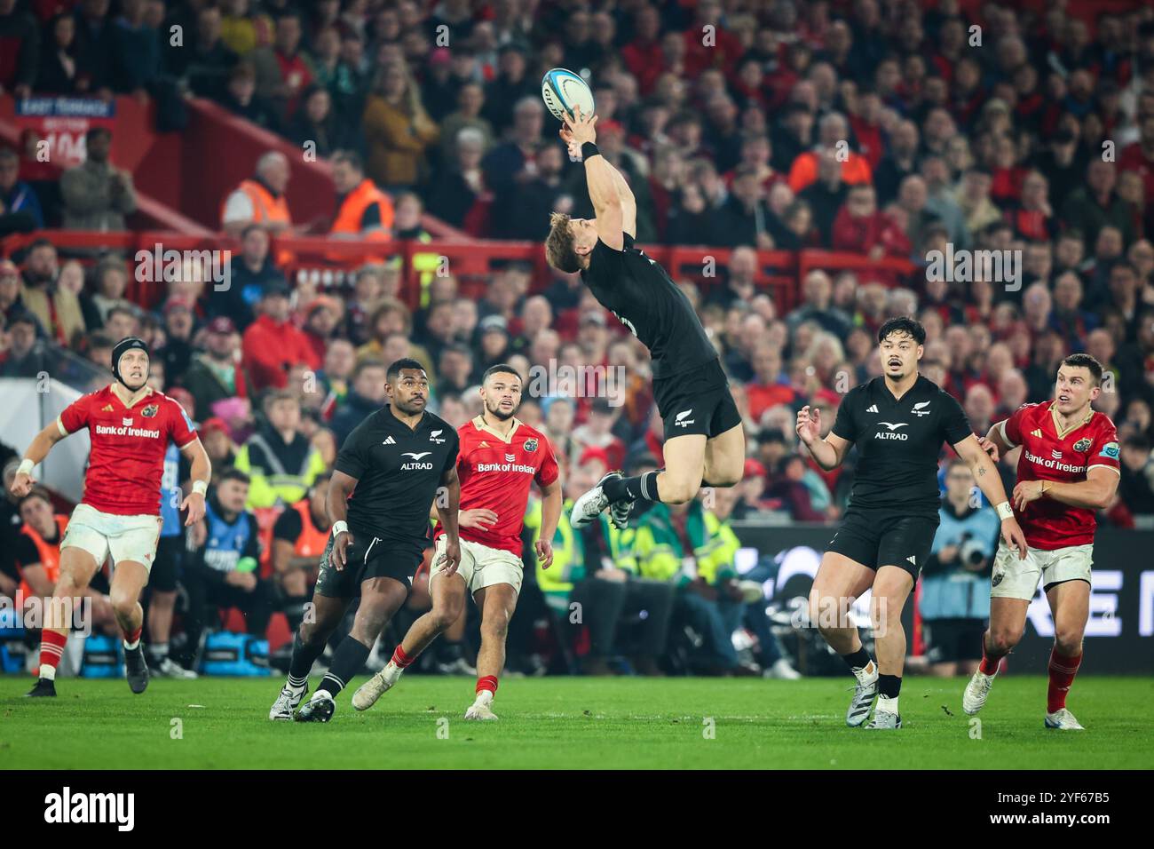 November 2nd, 2024, Thomond Park, Limerick, Ireland - Action from ...