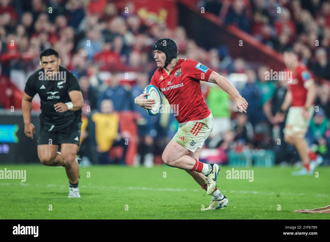 November 2nd, 2024, Thomond Park, Limerick, Ireland - Action from ...