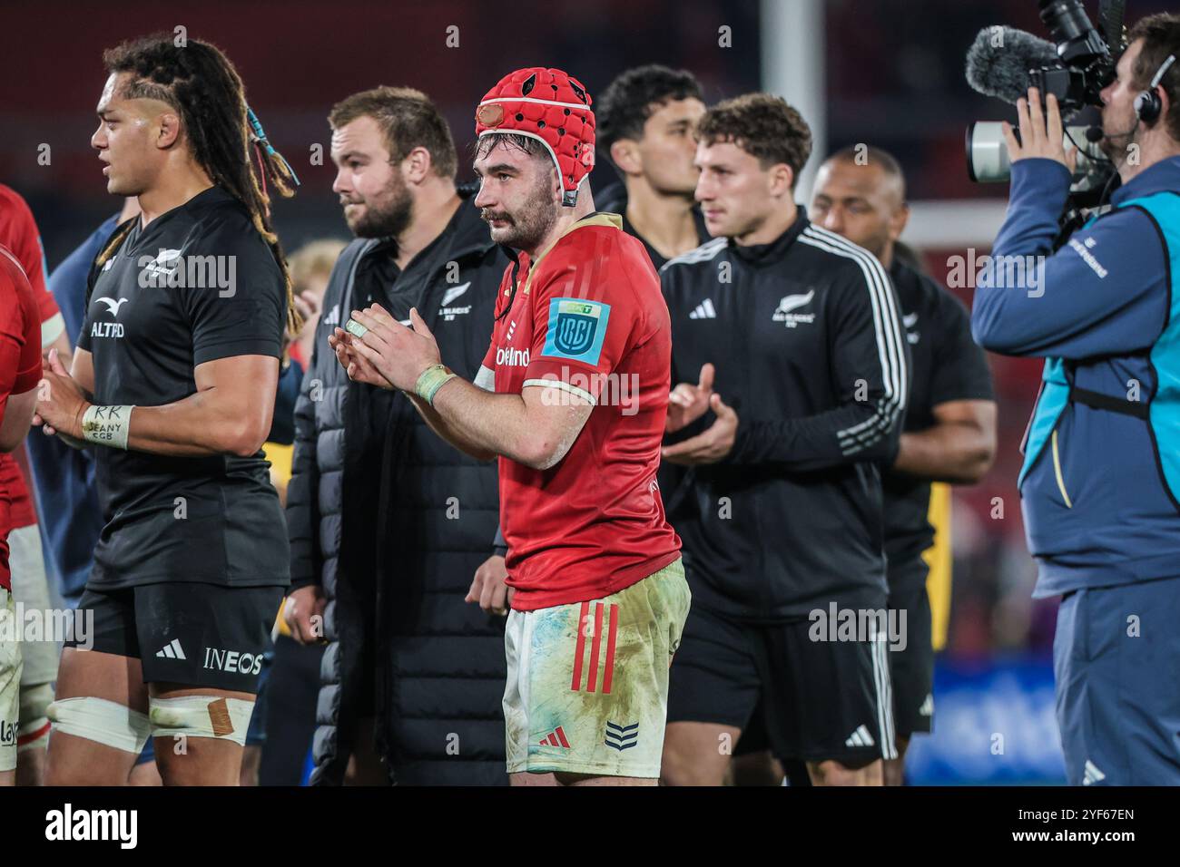 November 2nd, 2024, Thomond Park, Limerick, Ireland - Action from ...