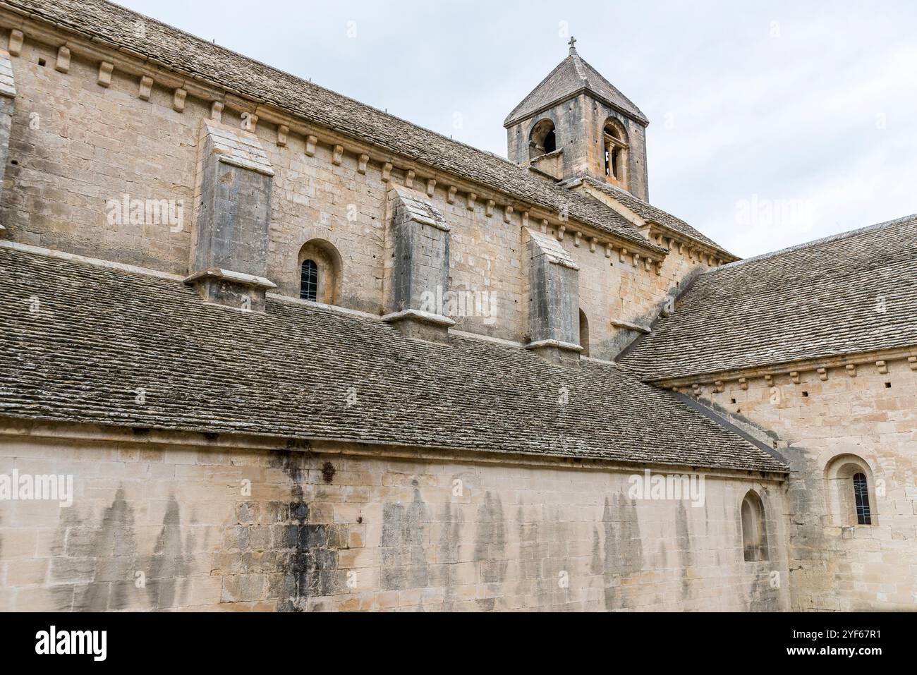 Cistercian Abbey of Notre-Dame de Sénanque in Gordes, France Stock ...