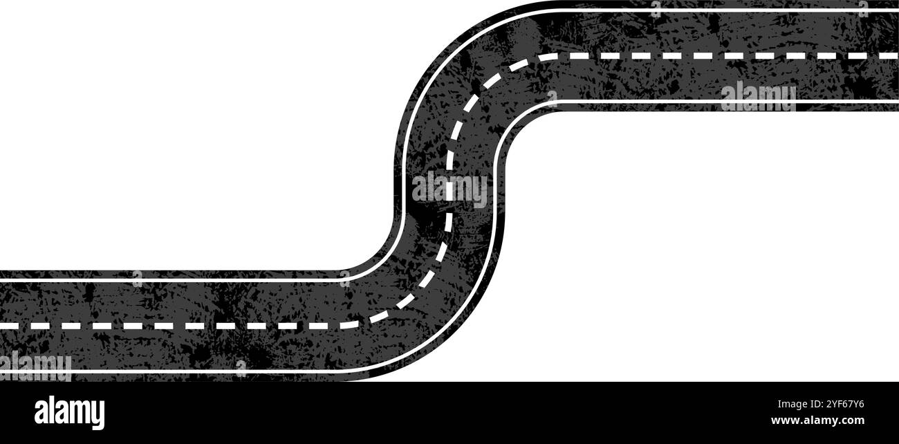 Curvy Road Drawing