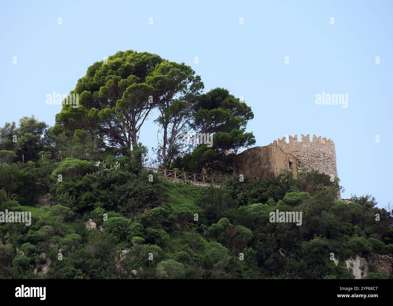 Villa Romana di Damecuta, Roman Villa of Damecuta, Isola di Capri ...
