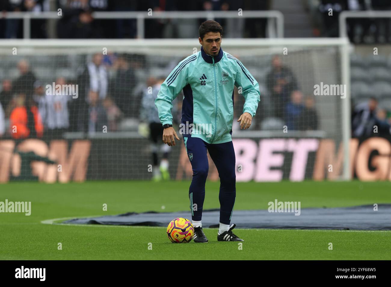 Arsenal Assistant coach, Carlos Cuesta during the Premier League match ...
