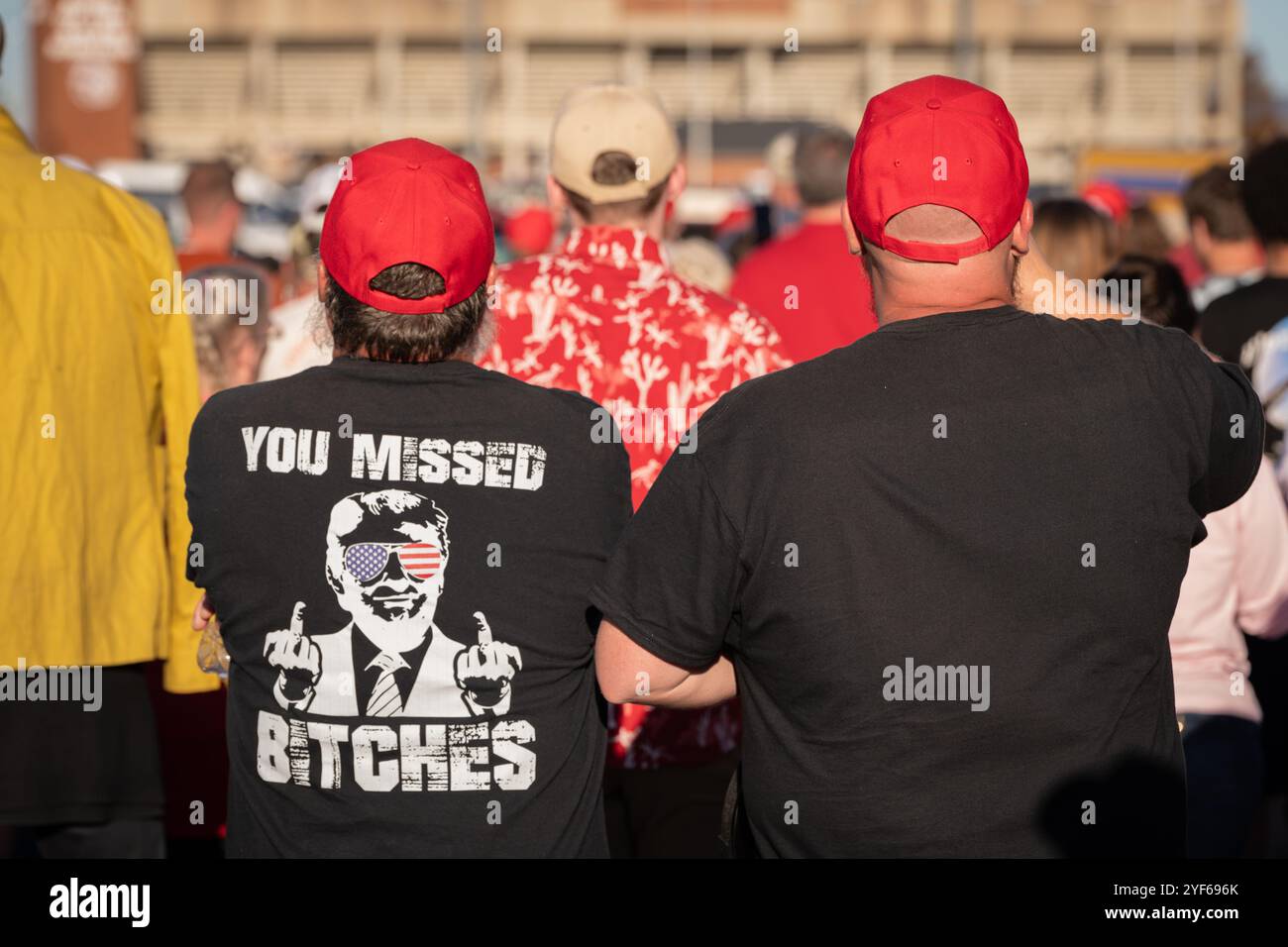 Salem, Virginia, USA. 02nd Nov, 2024. Supporters of Donald Trump ...