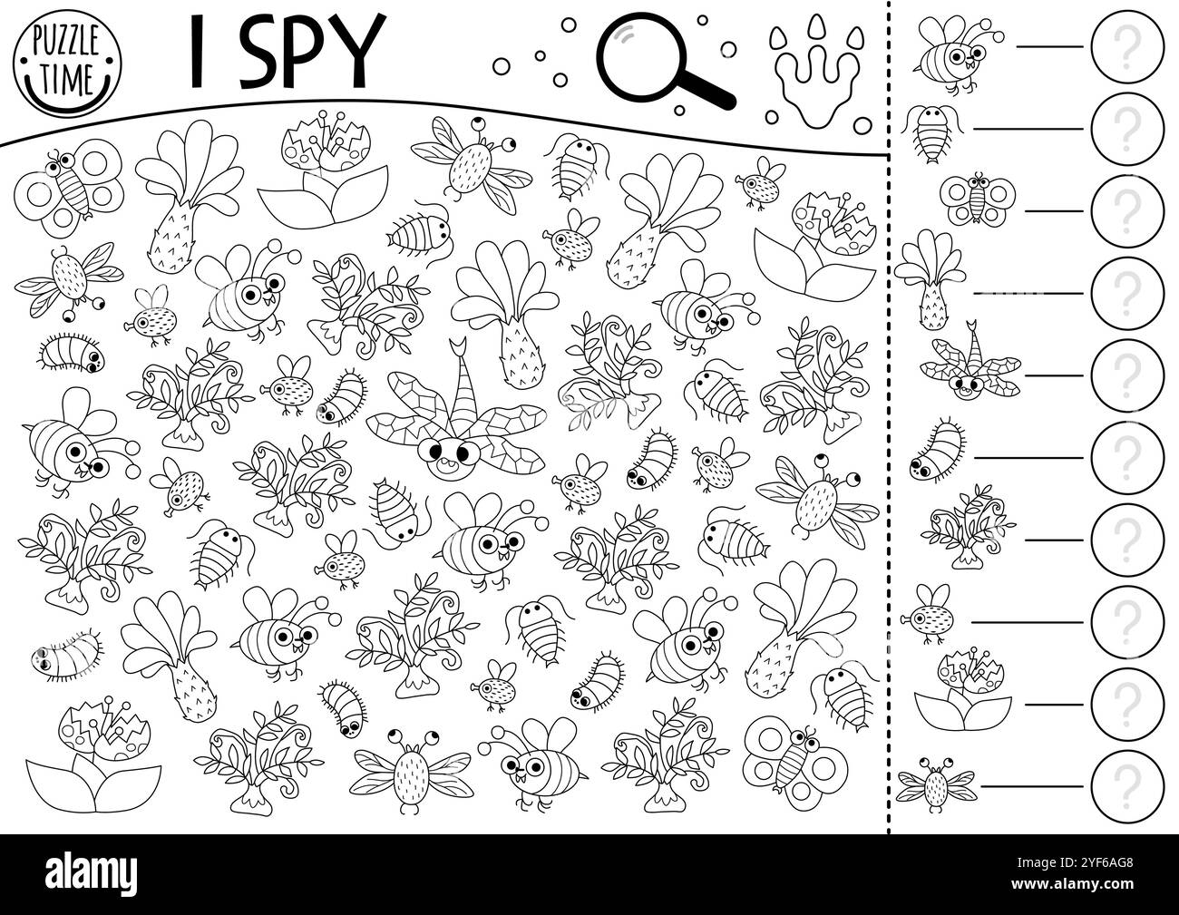 Spring Insects Coloring Pages [2025]