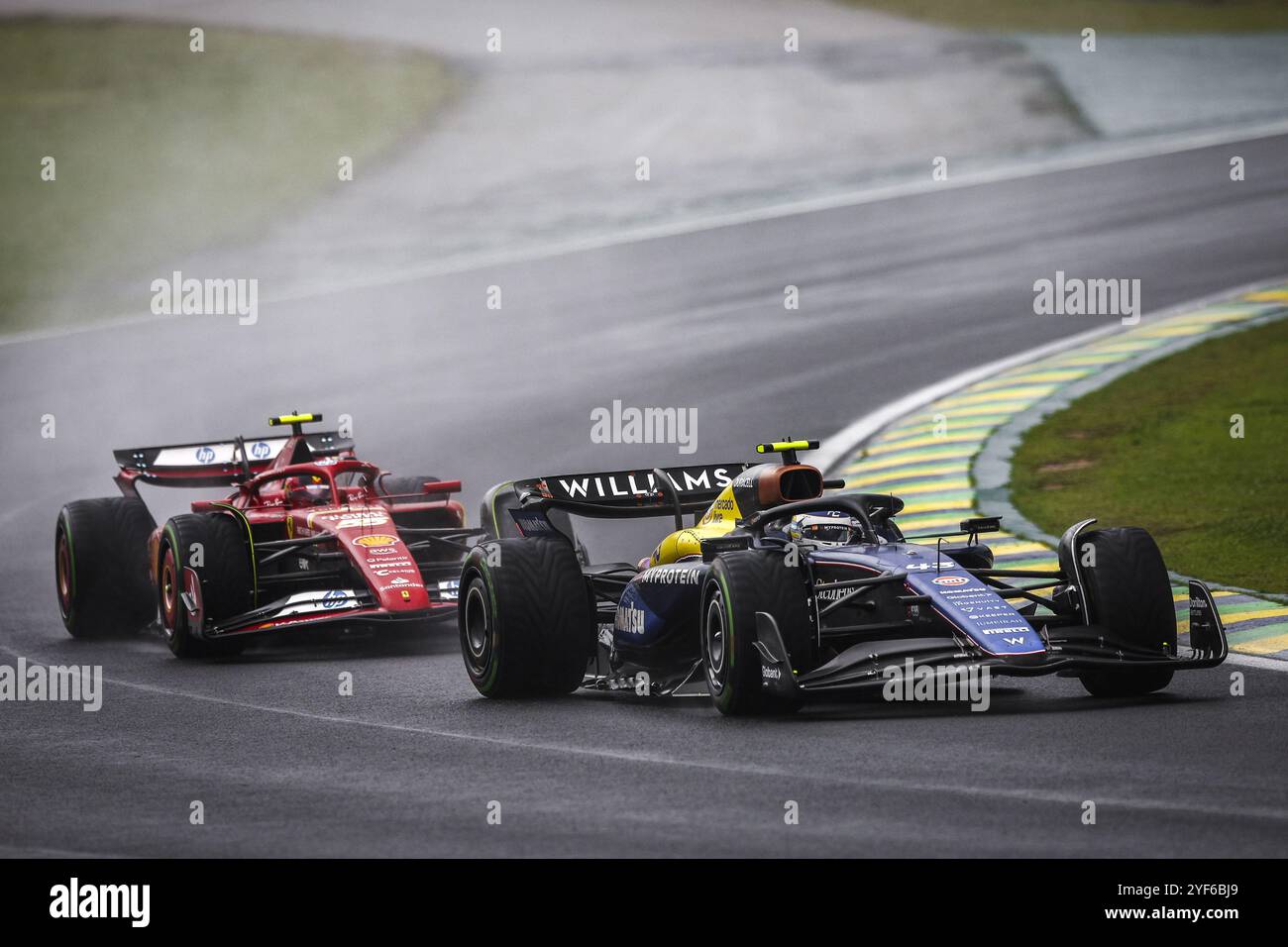 43 COLAPINTO Franco (arg), Williams Racing FW46, 55 SAINZ Carlos (spa ...