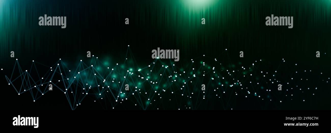 Abstract design, sustainable development and technologies concept. 3d ...