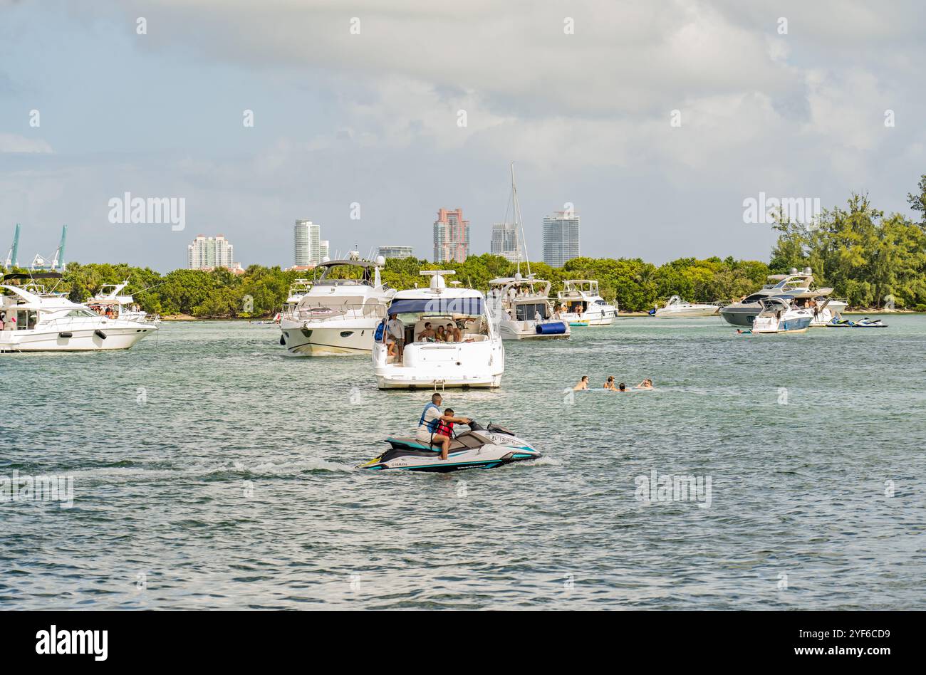 Key Biscayne is a Florida town on a barrier island across the ...