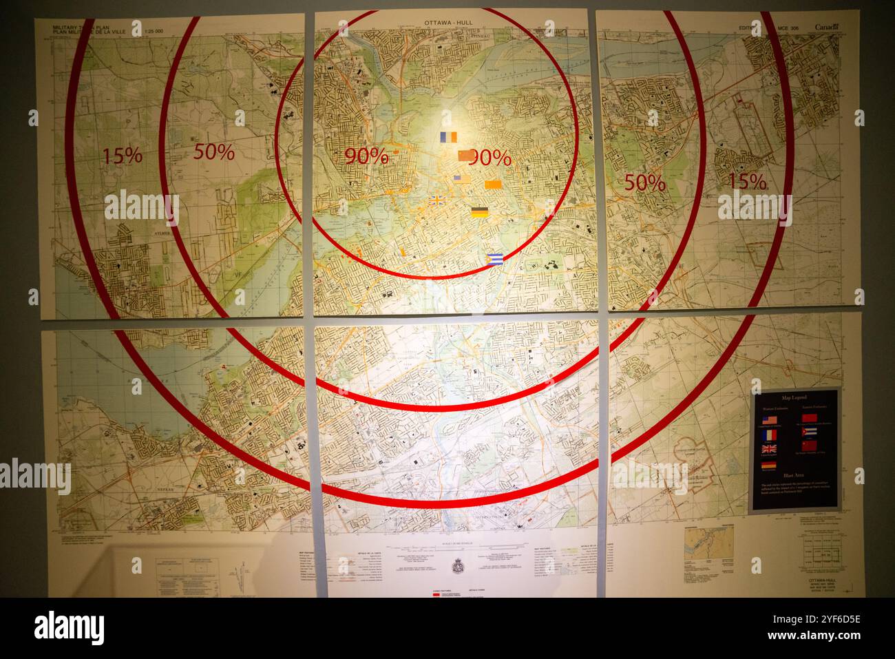 Radiation fallout map hi-res stock photography and images - Alamy