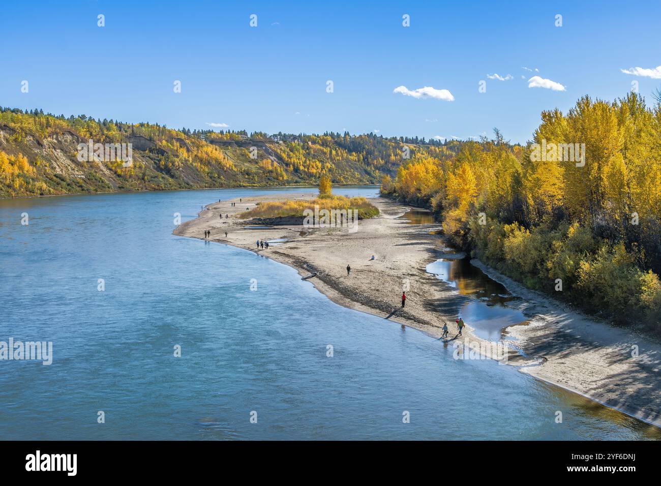 Edmonton,Canada, October 5,2024: City life - people are walking on ...