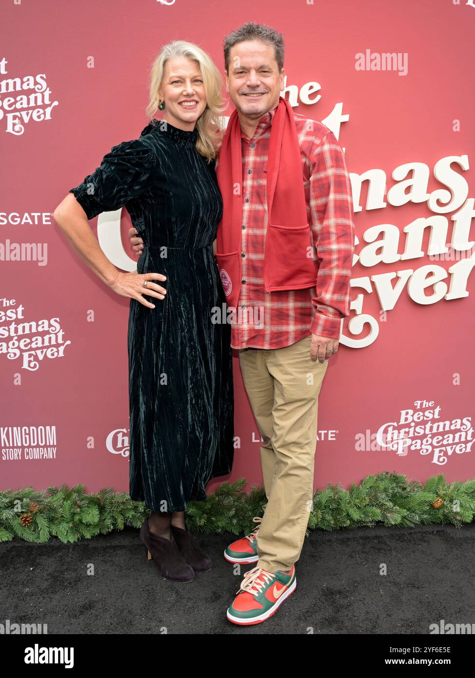 Los Angeles, California, USA. 02nd Nov, 2024. Catherine Downes and ...
