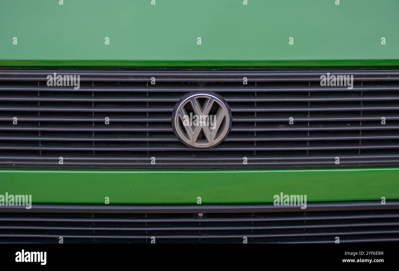 A close-up of the rear of a grey Volkswagen Polo G40 Stock Photo - Alamy