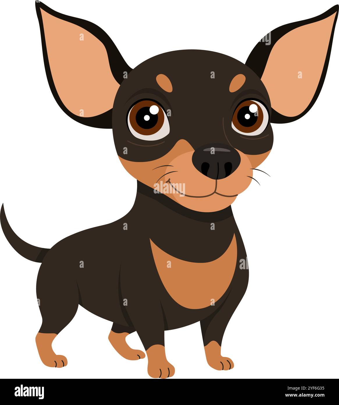 Chiweenie Stock Vector Images - Alamy