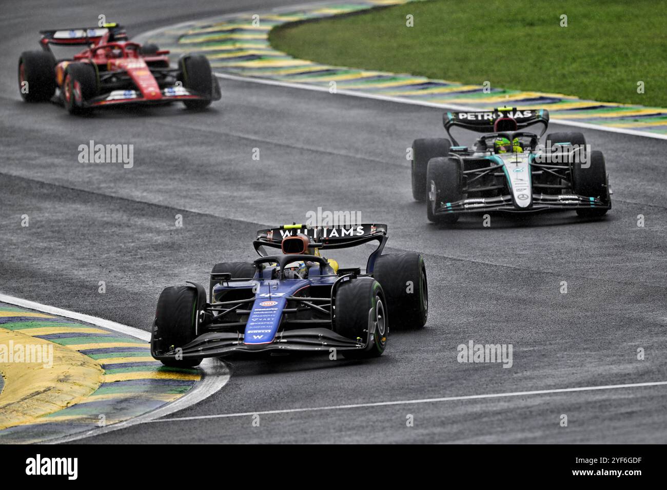 Sao Paulo, Brazil. 03rd Nov, 2024. Franco Colapinto (ARG) Williams ...