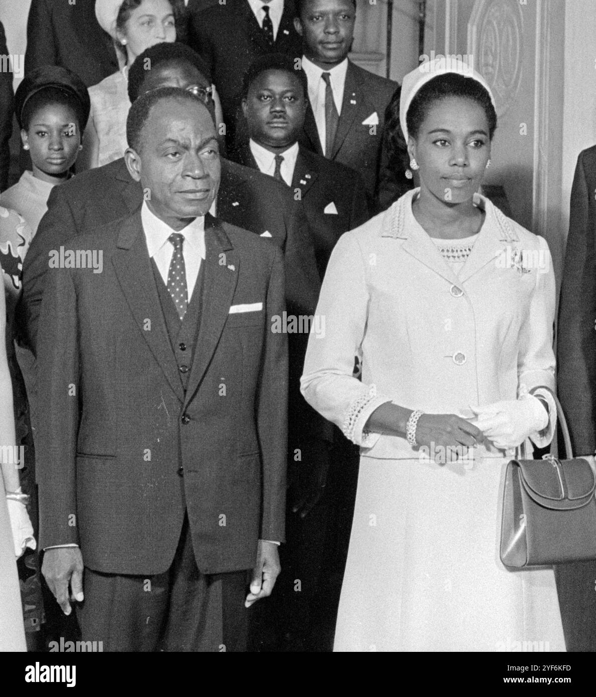 Ivory Coast President Félix Houphouët-Boigny, Félix Houphouët-Boigny ...