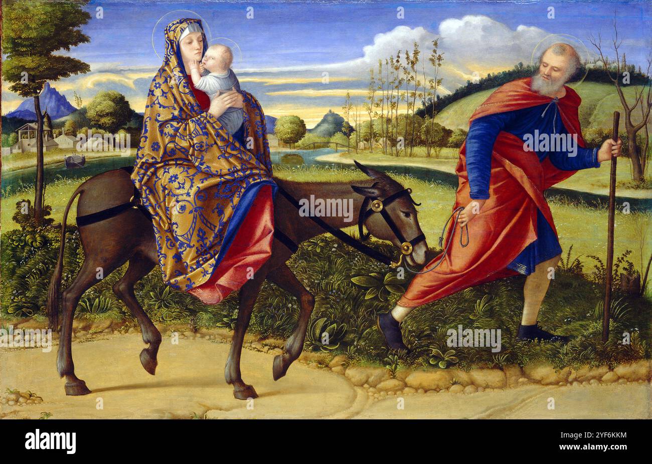 Flight joseph mary jesus egypt hi-res stock photography and images - Alamy