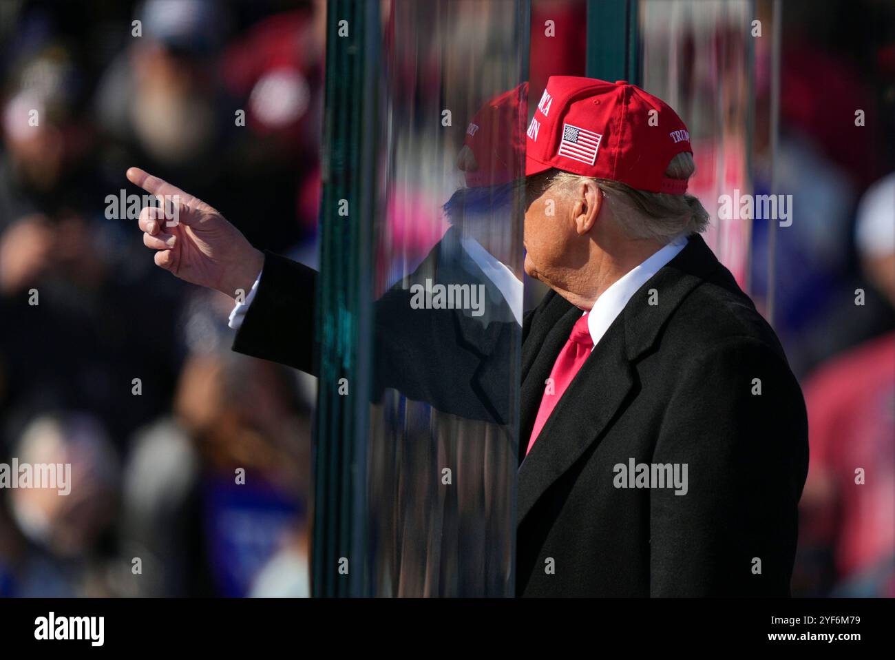 Republican presidential nominee former President Donald Trump is ...