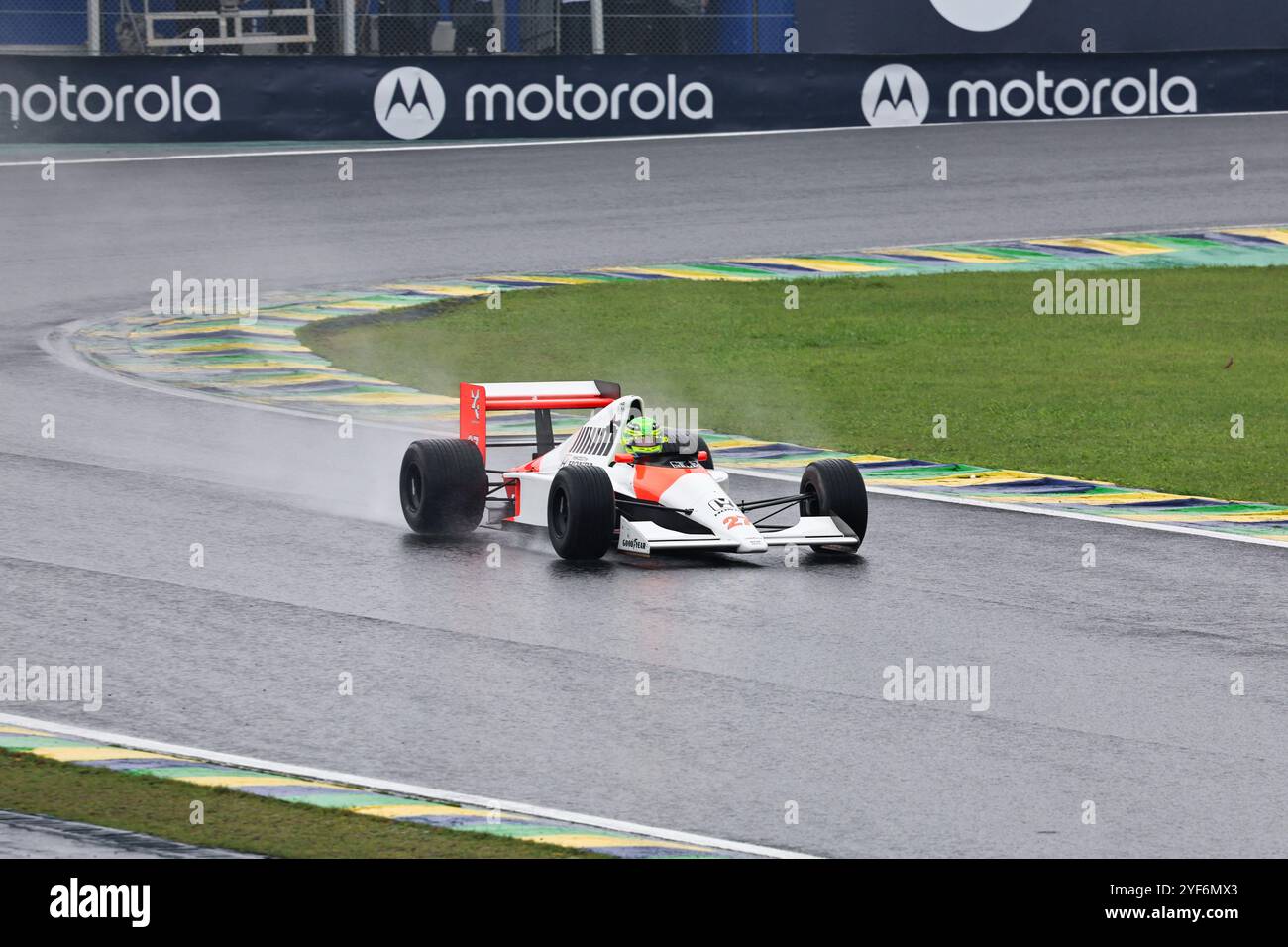 Sao Paulo, Brazil . 18th Oct, 2024. Lewis Hamilton (GBR) - exibition on ...