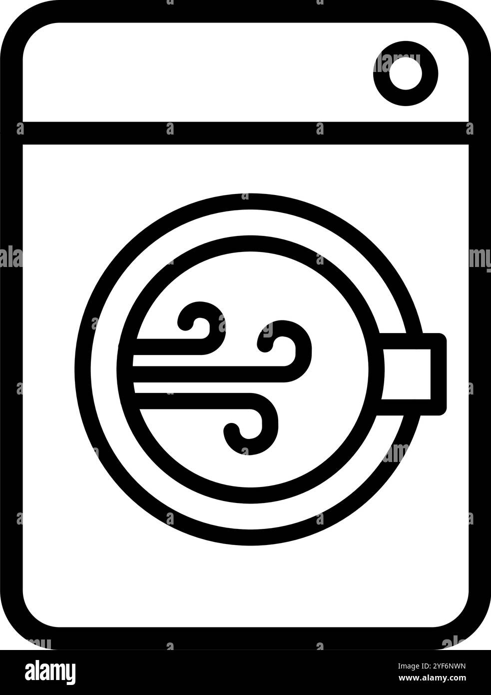 Tumble dryer - vector icon Stock Vector Image & Art - Alamy