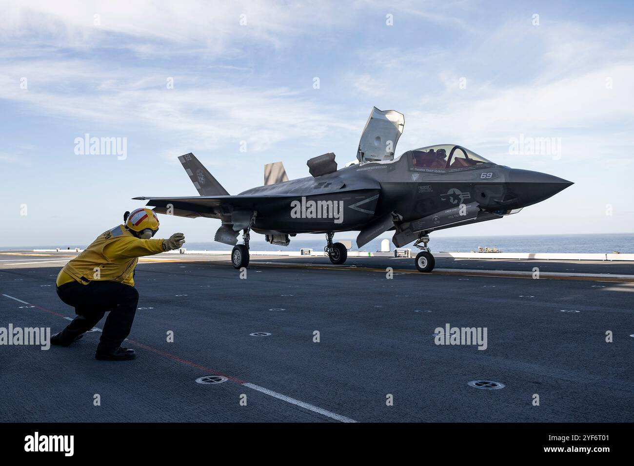 Pacific Ocean, United States. 24 October, 2024. A U.S. Marine Corps F ...